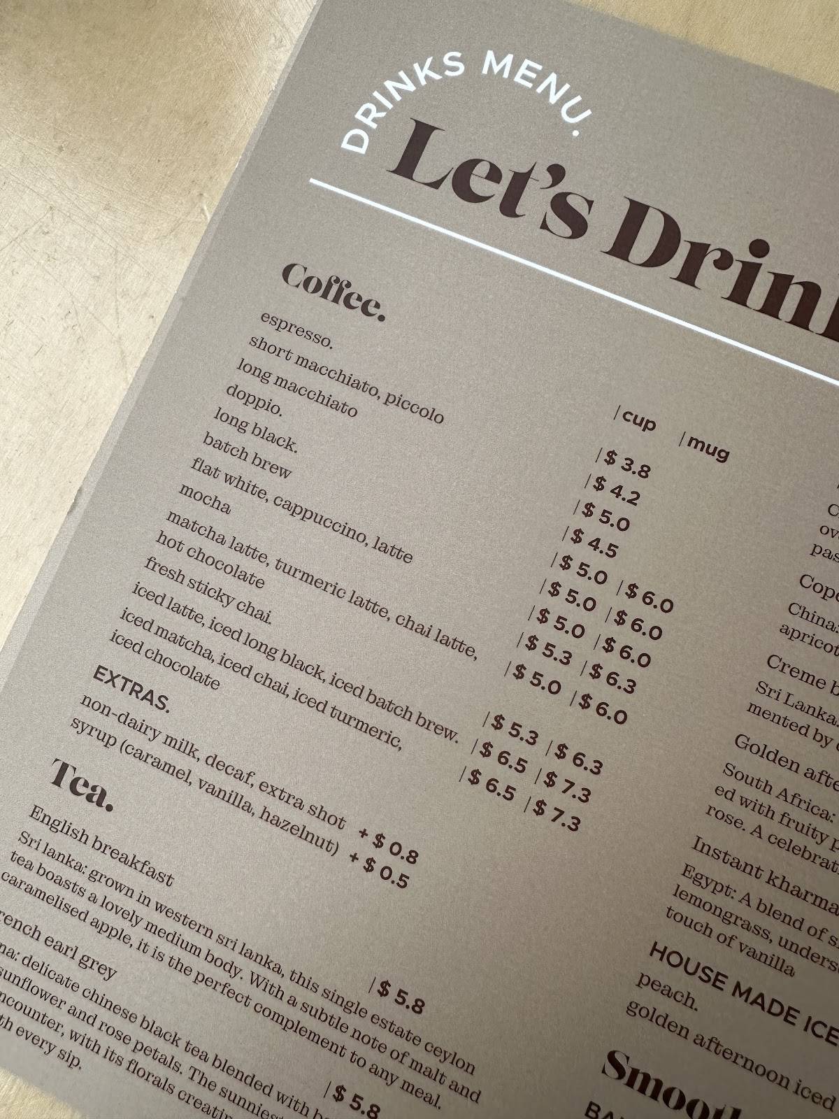 Menu at Hey Mr. New Farm cafe, New Farm