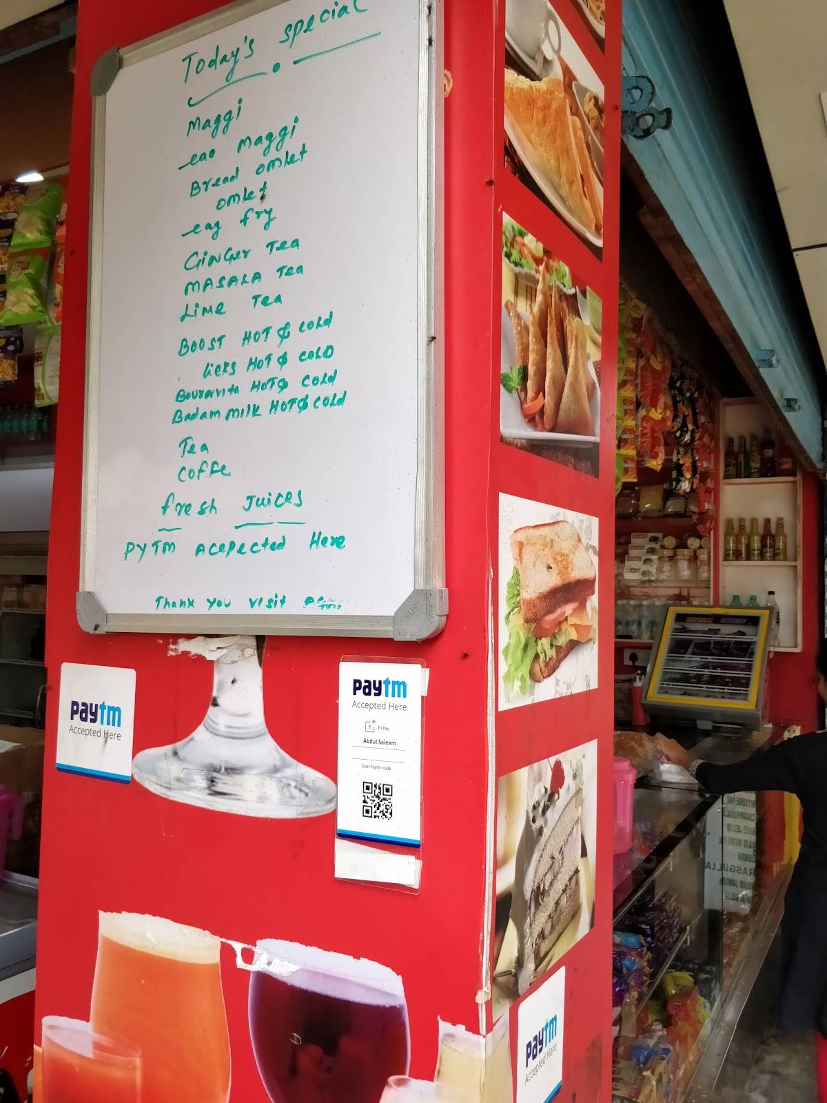 Menu at Hot and Spicy Food Court, Bengaluru