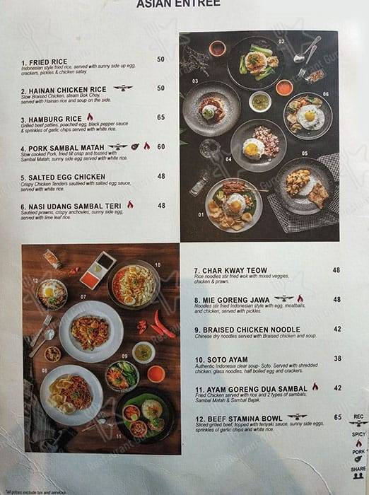 Menu at Native Coffee Tribe cafe, Jakarta, Jln. Walang Permai no. 7