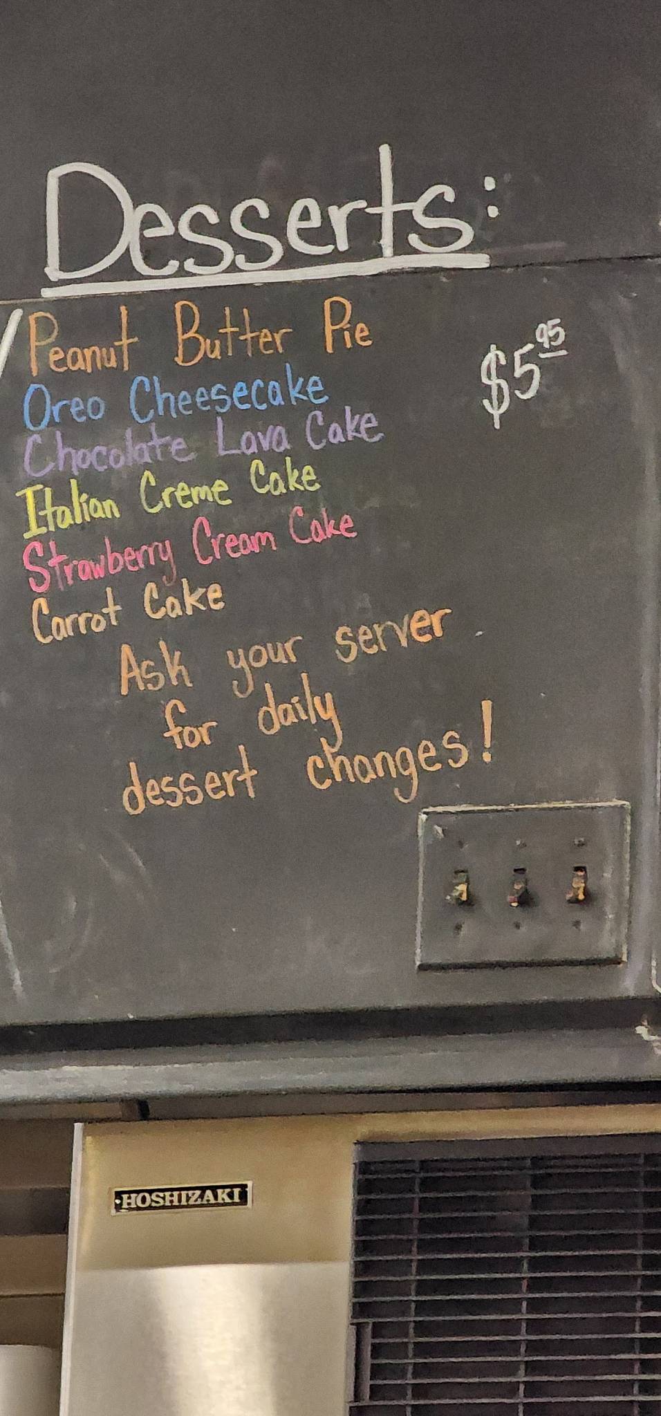 Menu at Café One Ten cafe, Oak Hill, 110 Main St