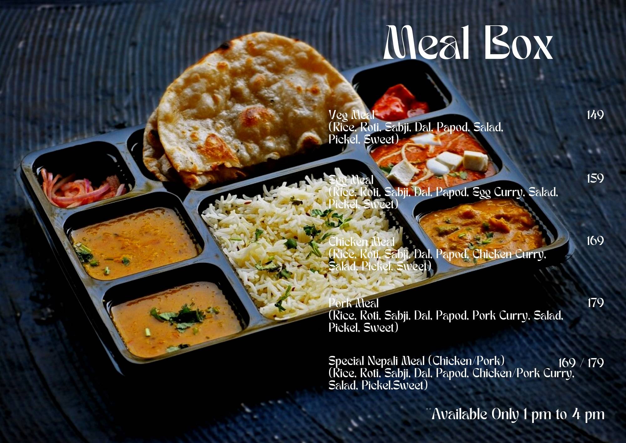 Menu at The Art O Adda Cafe, Siliguri