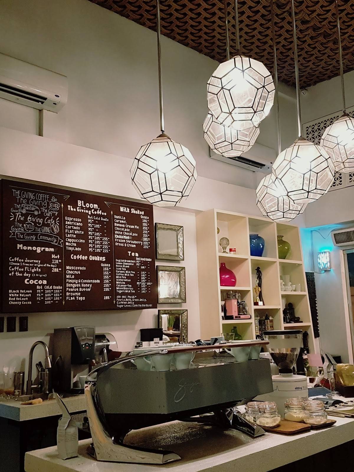 Menu at TheGiving Café (TGC) cafe, Mandaluyong