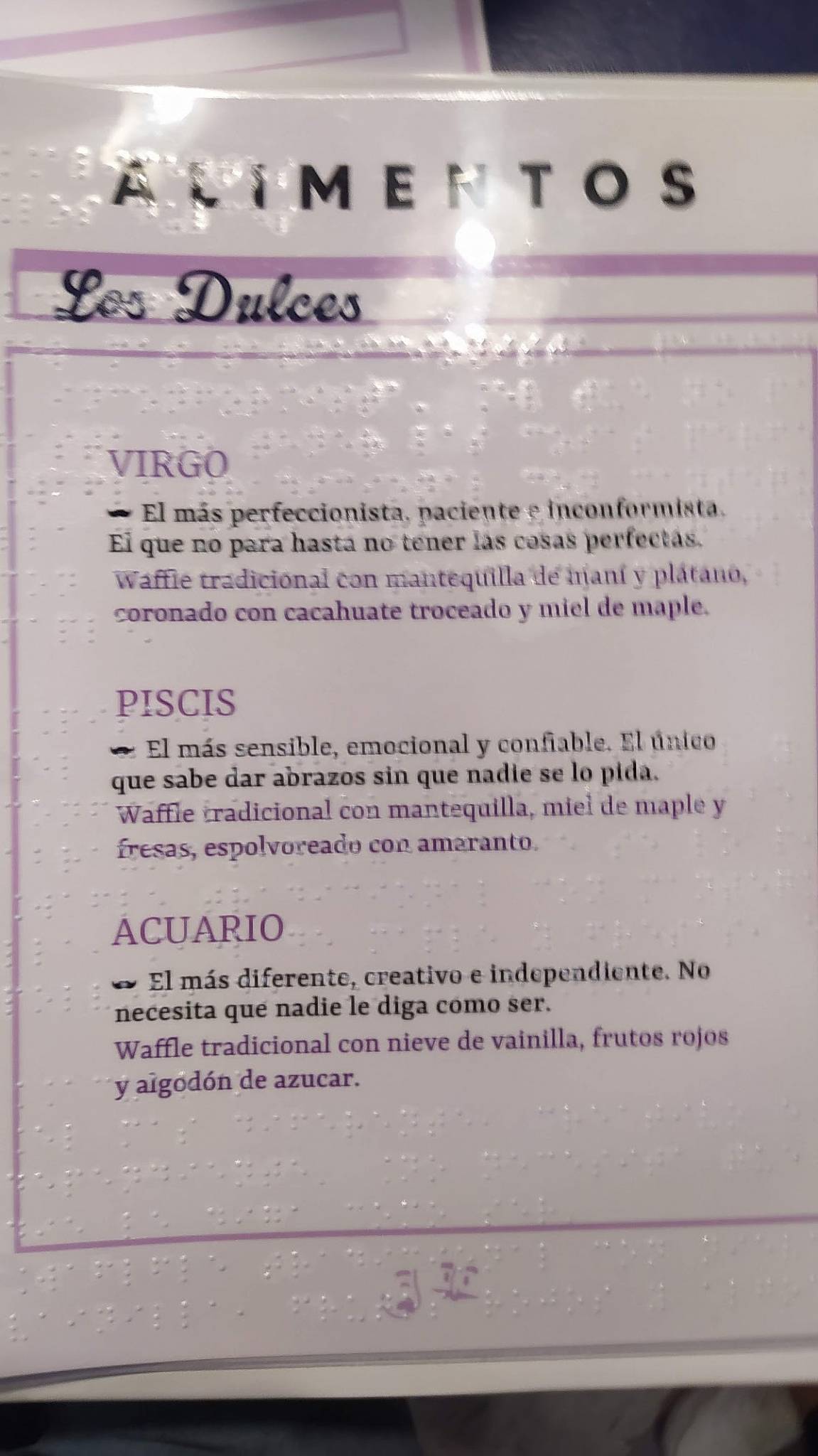 Carta de Club 41 Café, Hermosillo