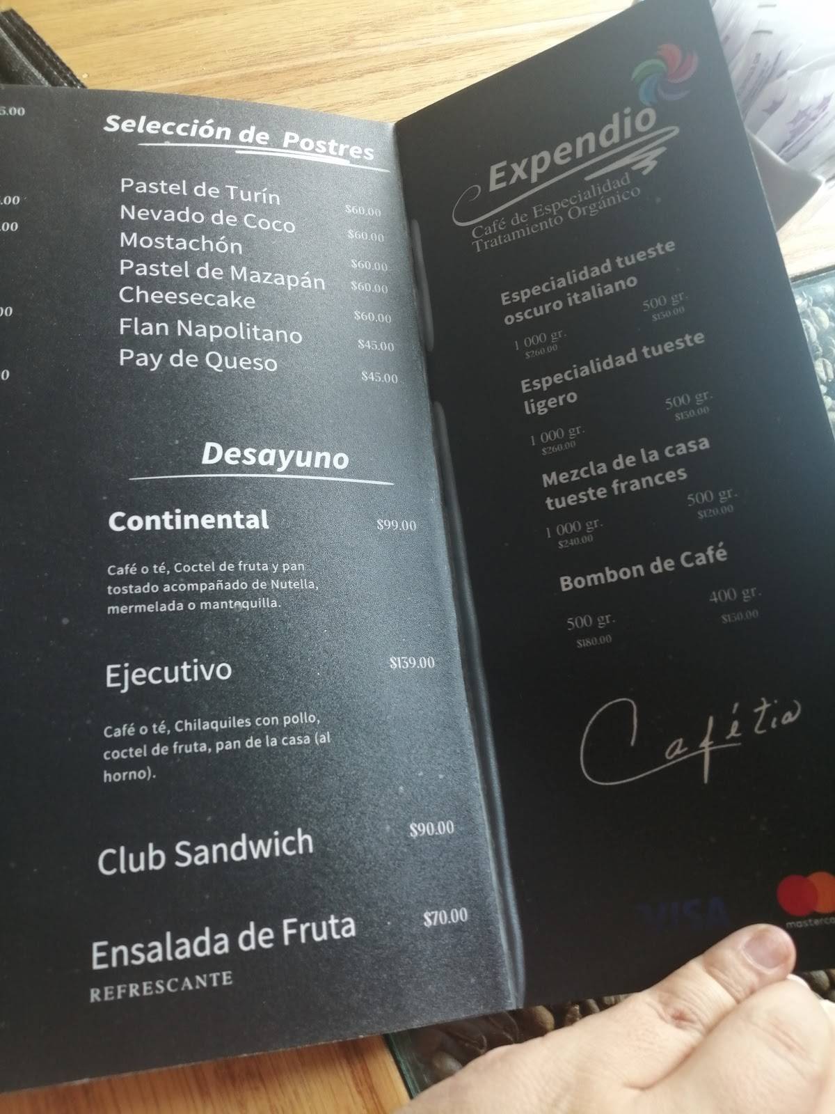 Carta de Cafétia, Orizaba