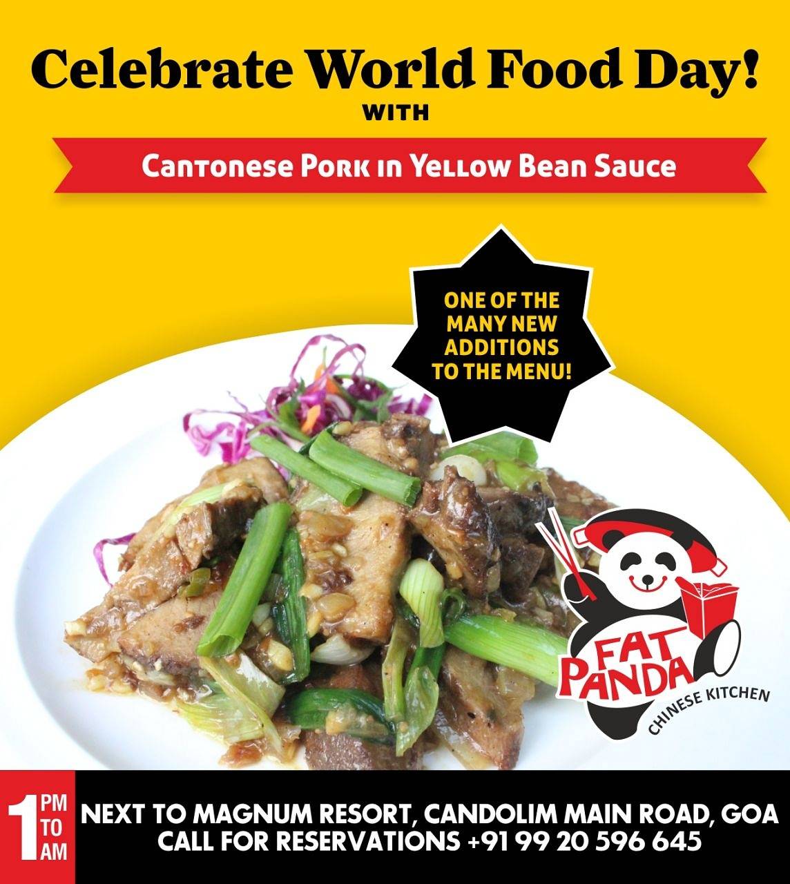 Menu at Fat Panda Kitchen, Candolim