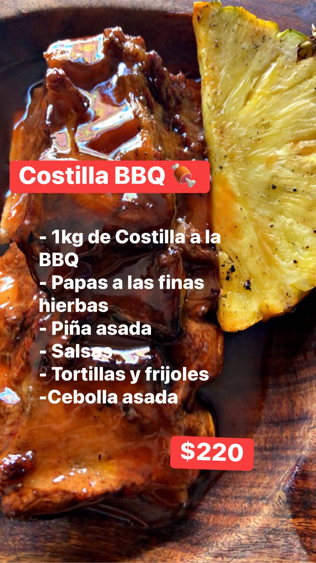 Menu at Carnes Asadas Los Reyes, Tepic