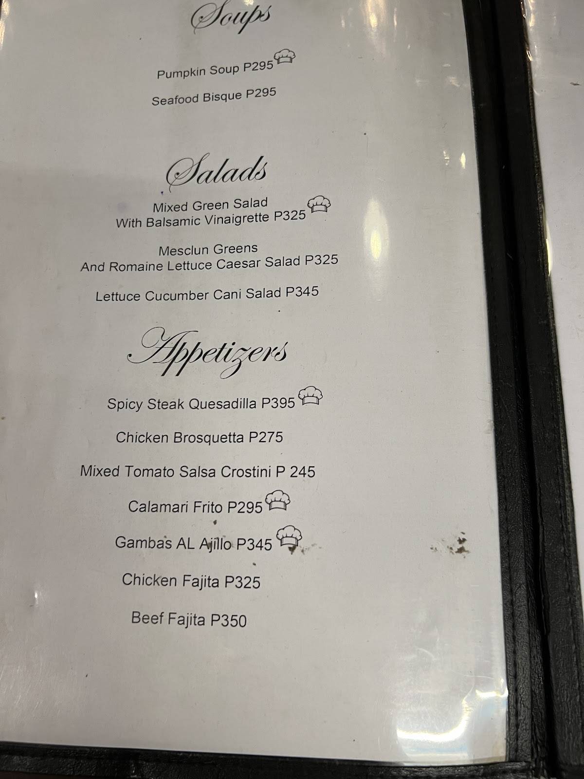 Menu at Casa Renato Resto & Events Place restaurant, Quezon City, 7 ...