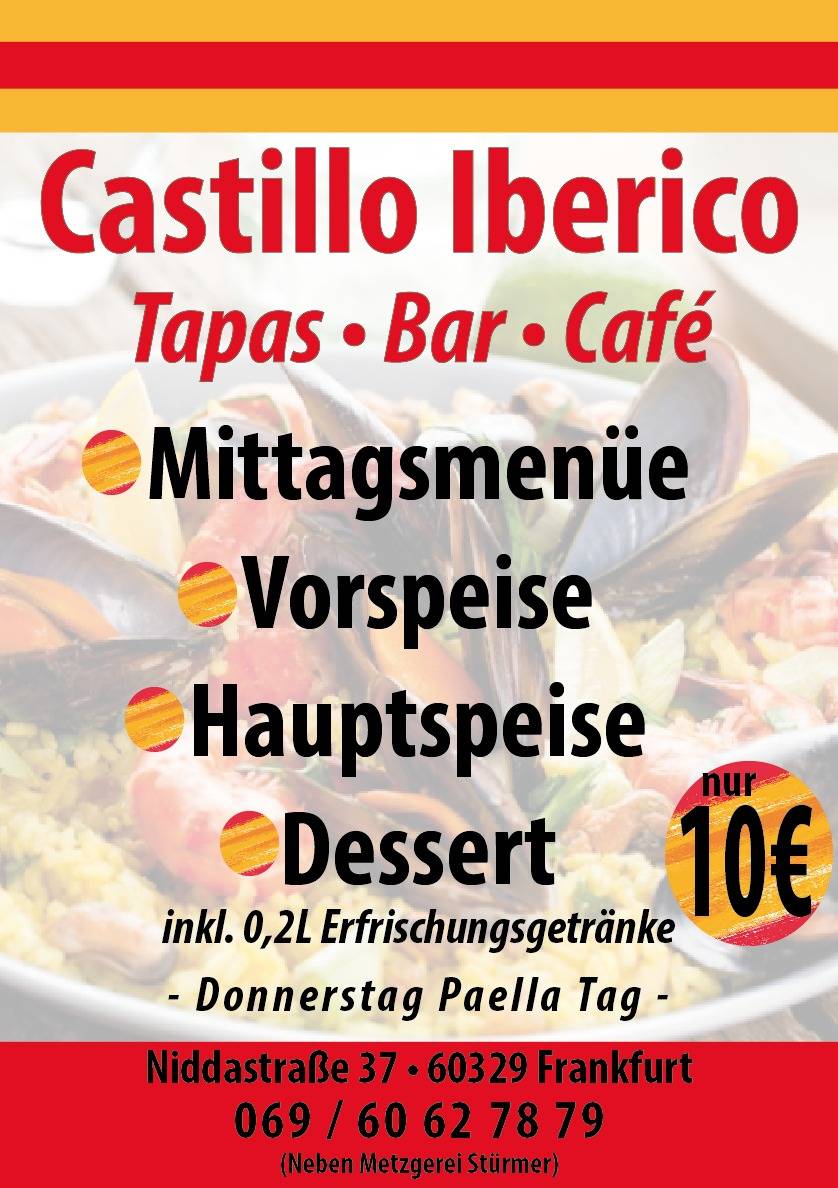 Castillo Iberico Tapas Paella Bar Restaurant