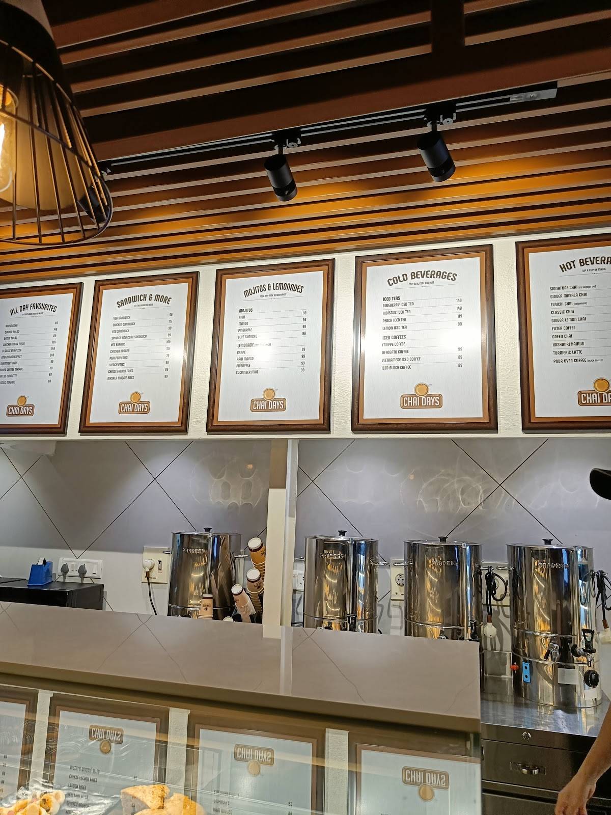 Menu at Chai Days HRBR Layout, Bengaluru