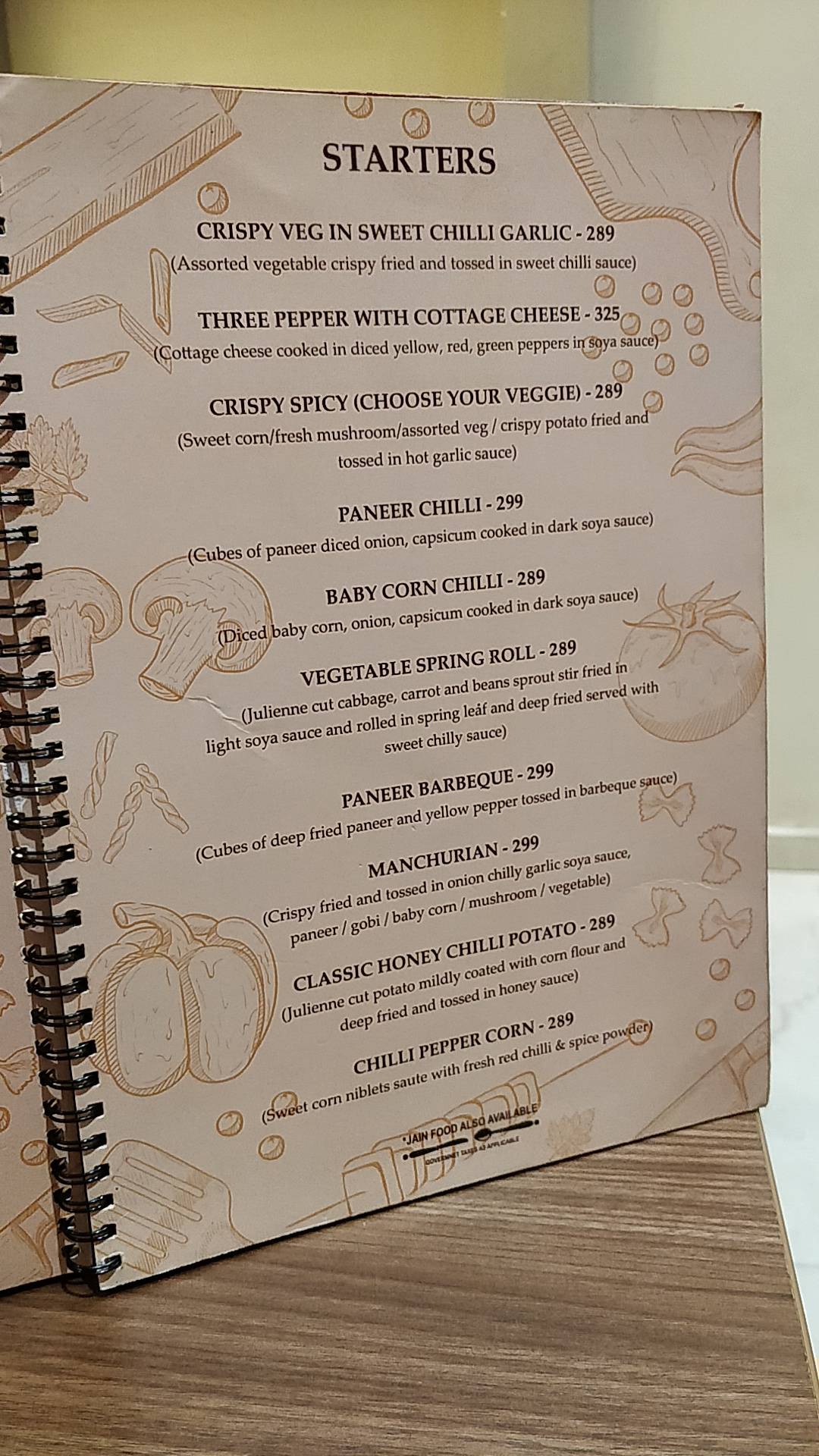 Menu at V2 Privé Pure Veg Multi-cusine Restaurant Mylapore, Chennai