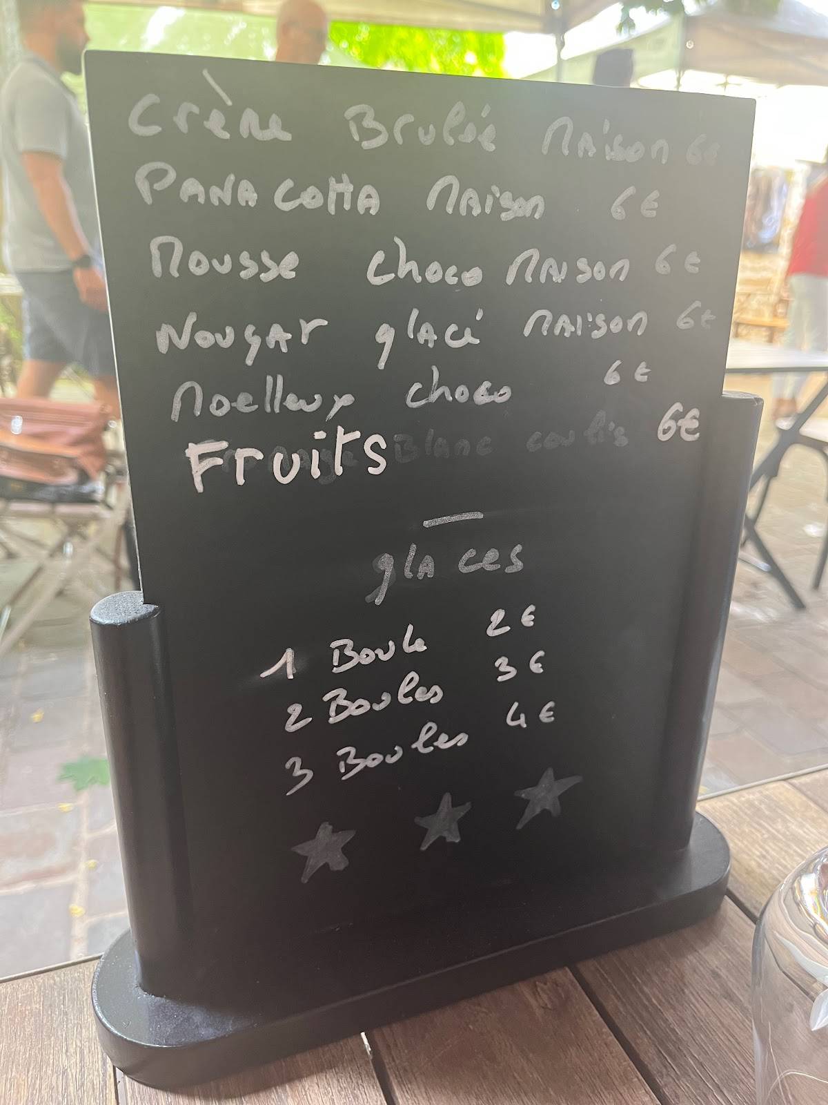 Menu au Chez Erwan pub et bar, Bourdonné