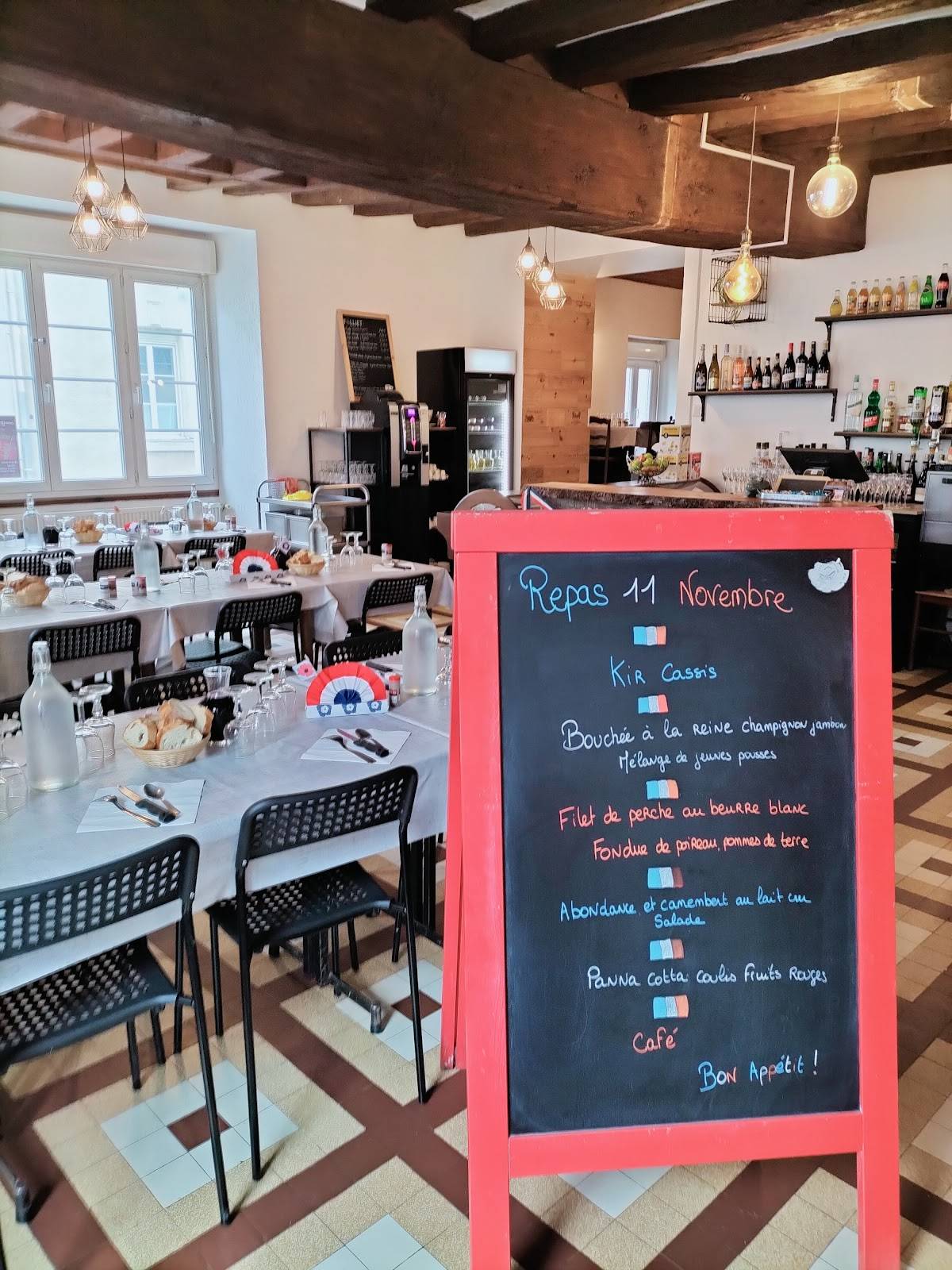 Menu au Chez Jojo et Sarah - Restaurant La Corvette, Belligné