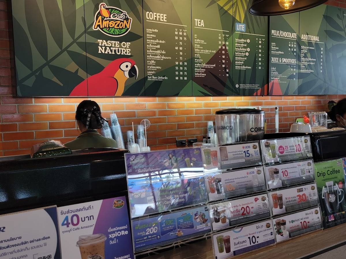 Carta de Café Amazon, Chiang Mai, PWRP+WV8