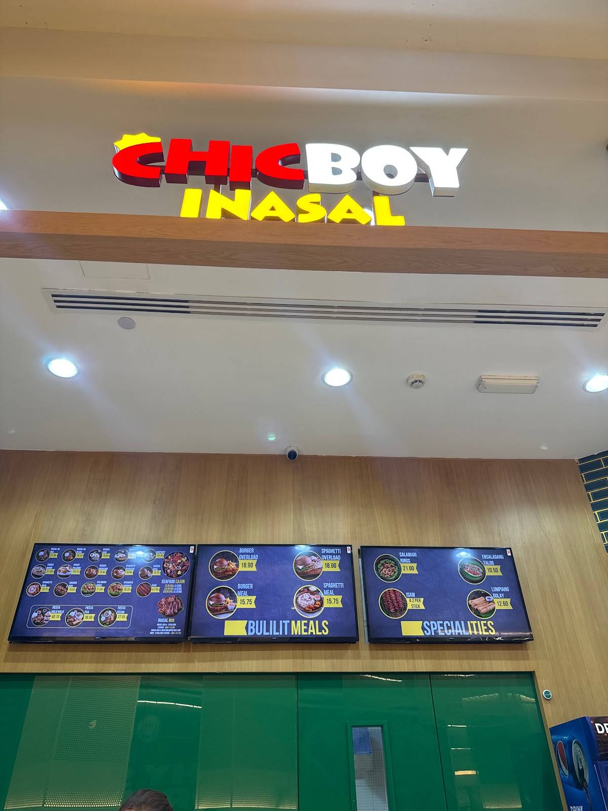 Carta de Chic Boy Inasal Restaurant - Al Ghurair Centre, Emiratos ...