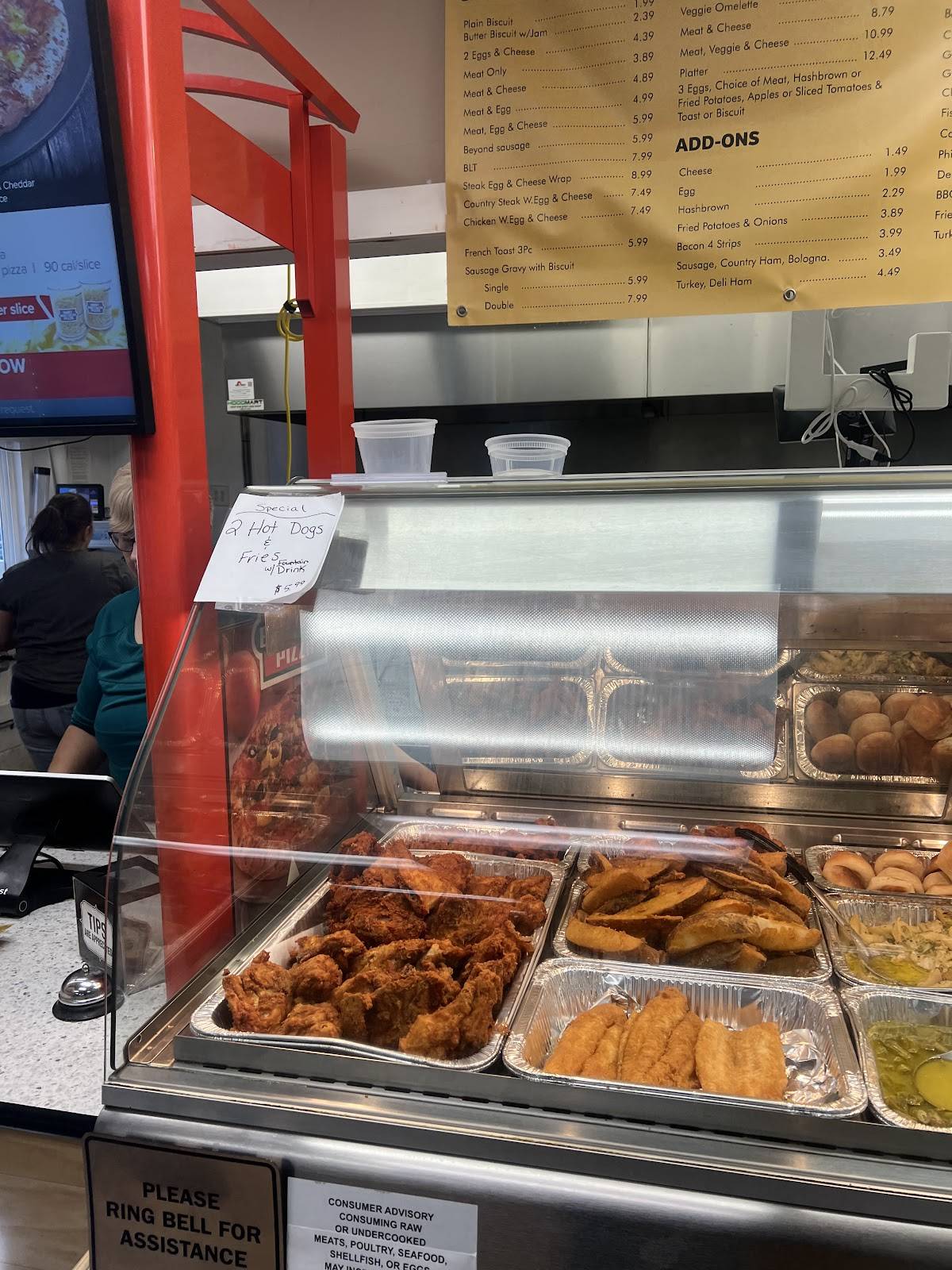 Menu at Chicken Coop fast food, Lovingston