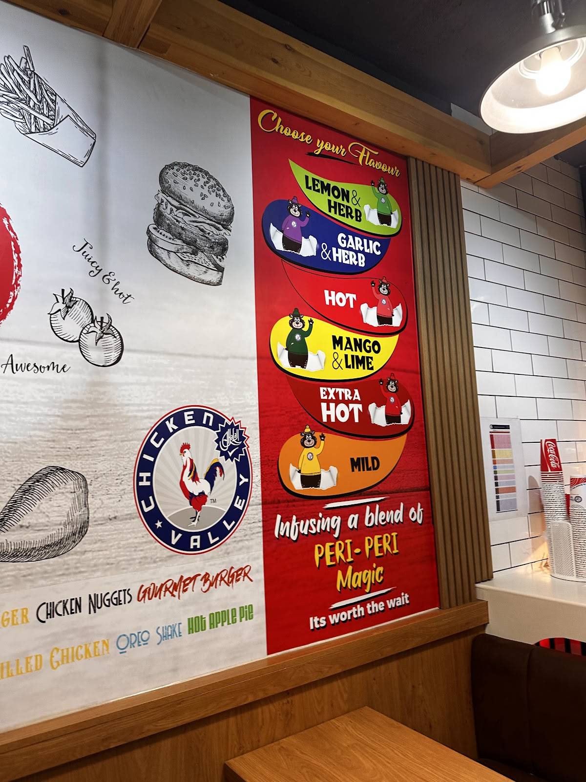 Menu at Chicken Hub restaurant, London, 130 High Holborn