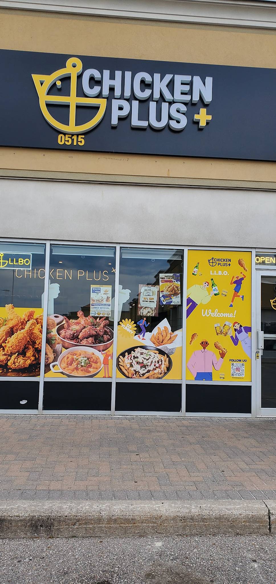 Menu at Chicken Plus restaurant, Vaughan