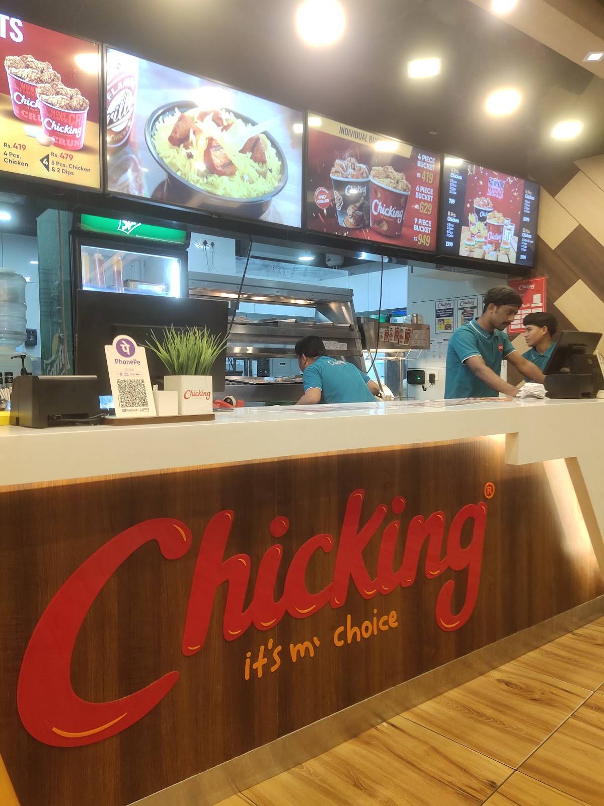 Menu at Chicking, Mukkam