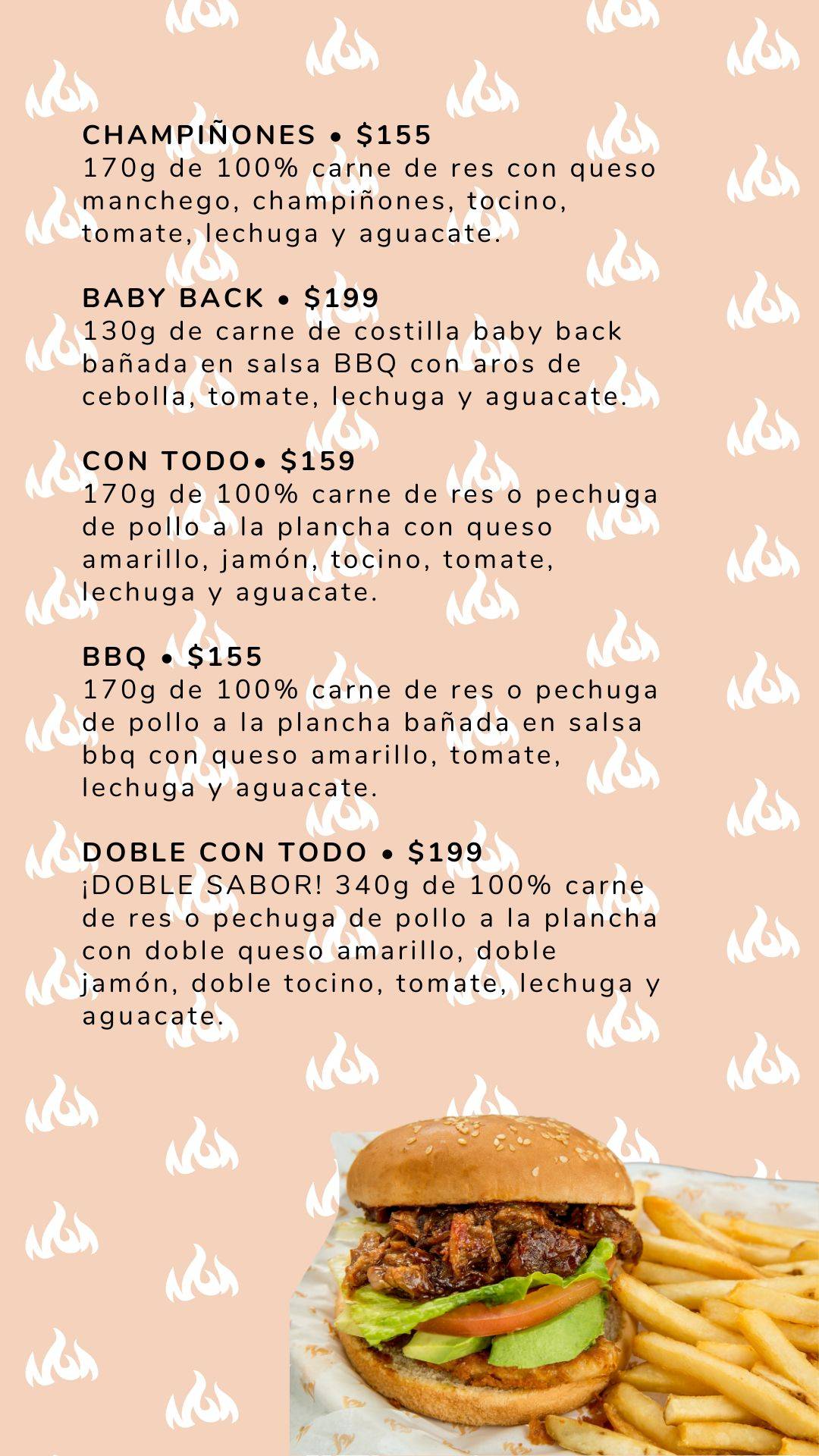 Menu at Chiltepinos Wings restaurant, Nogales, Boulevard El Greco 70