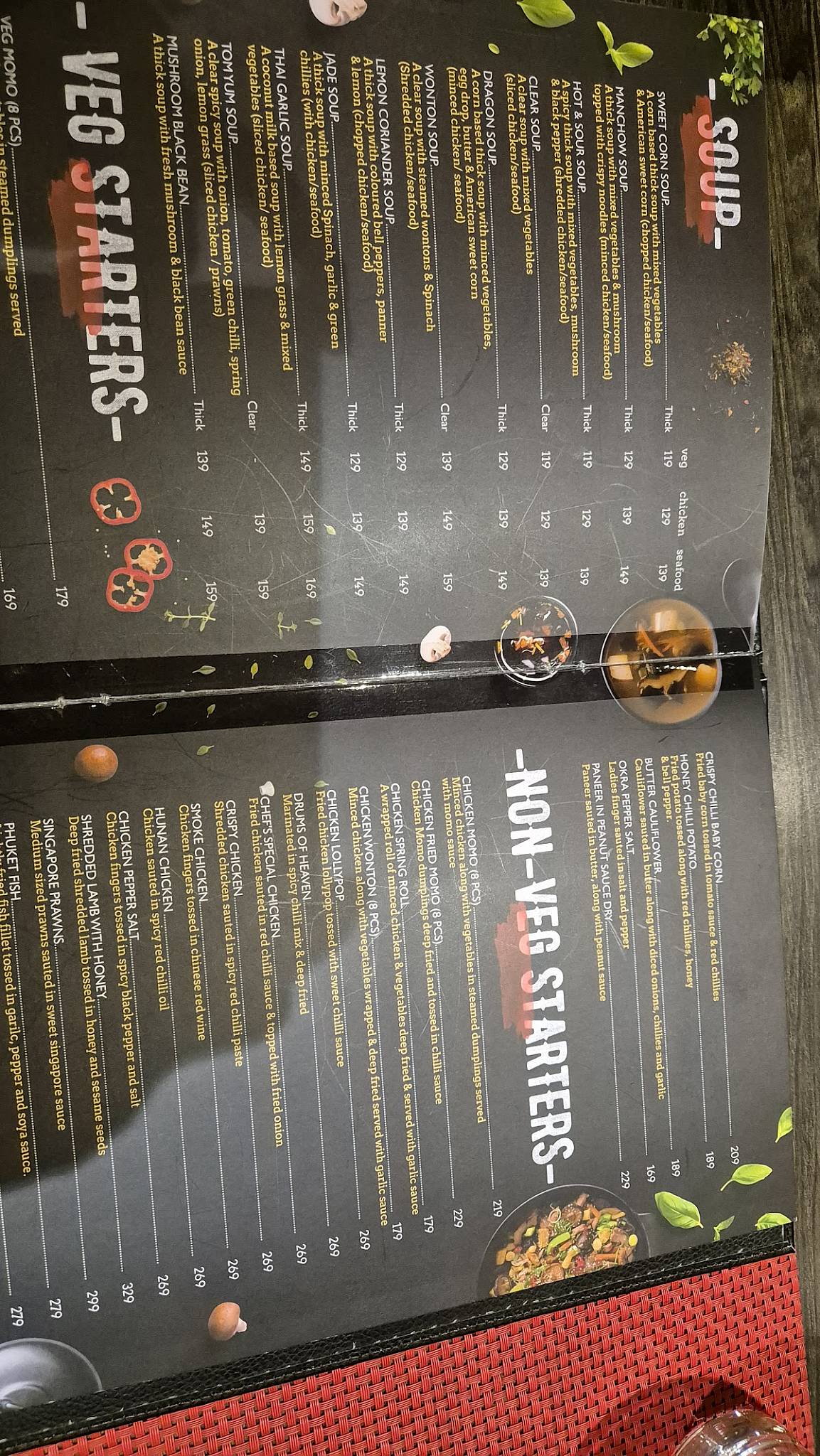 Menu at Chop n Stix, Chennai, 27