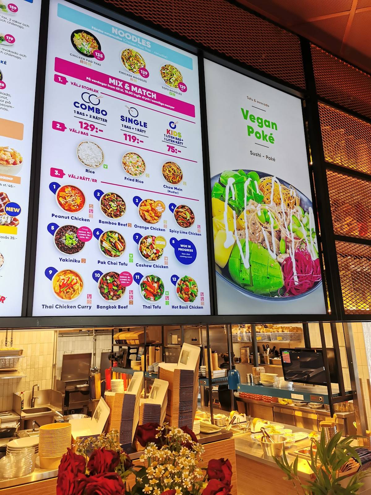 Menu at ChopChop Asian Express restaurant, Värnamo