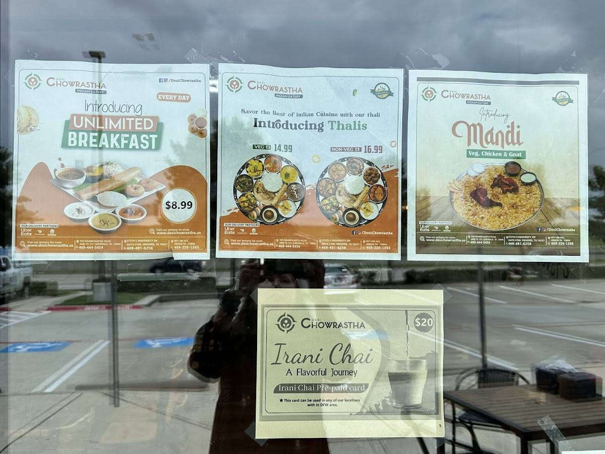 Menu at Chowrastha - Indian Eatery restaurant, Lewisville, State Hwy 121