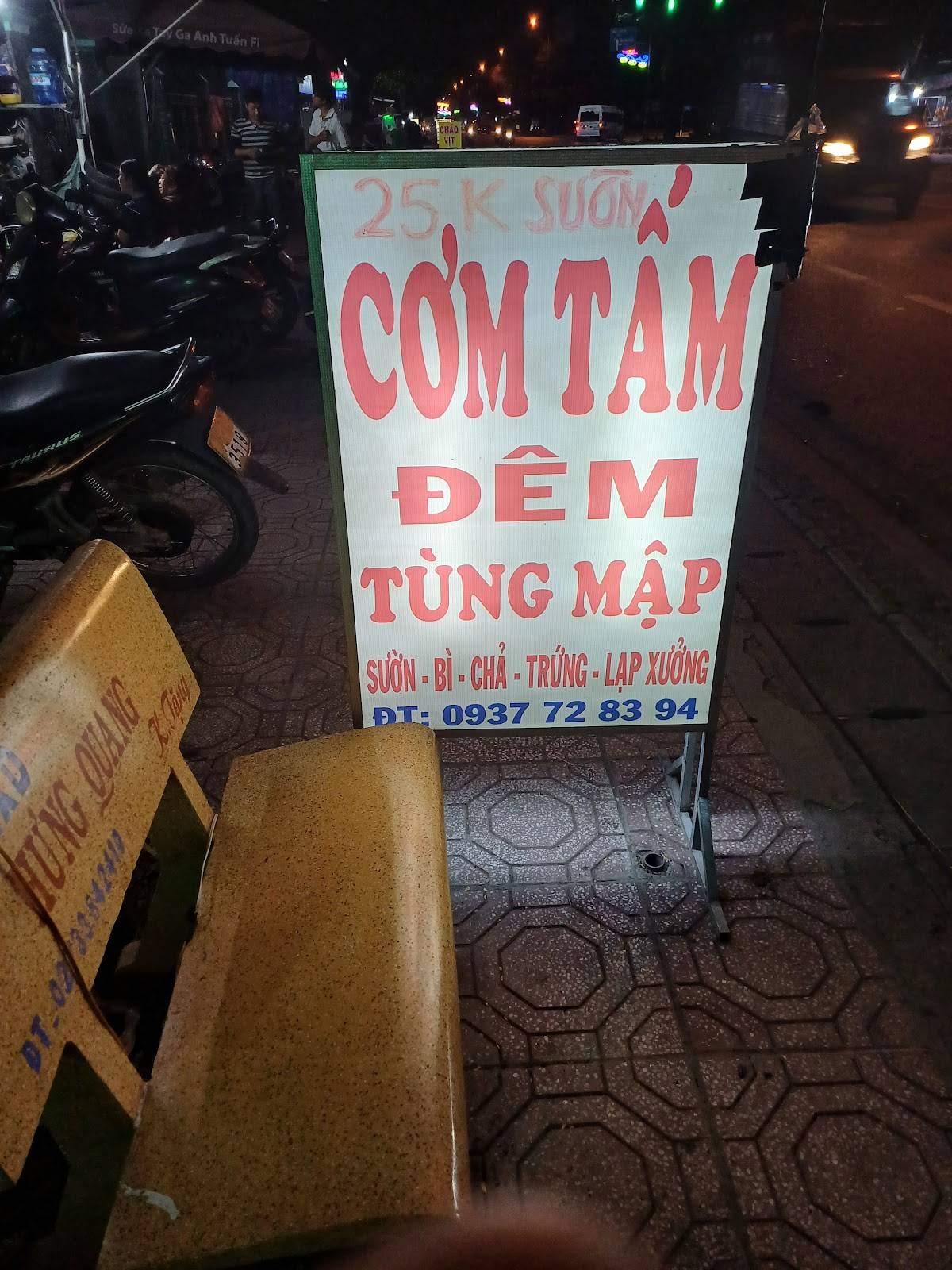 Menu at Cơm Tấm Tùng Mập restaurant, Ho Chi Minh City