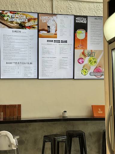 Menu at Conscious Carnivores restaurant, Cape Town