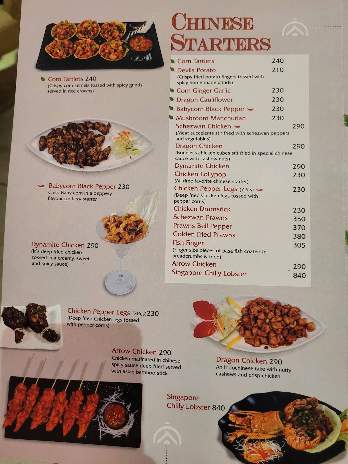 Menu at Copper Kitchen, Puducherry