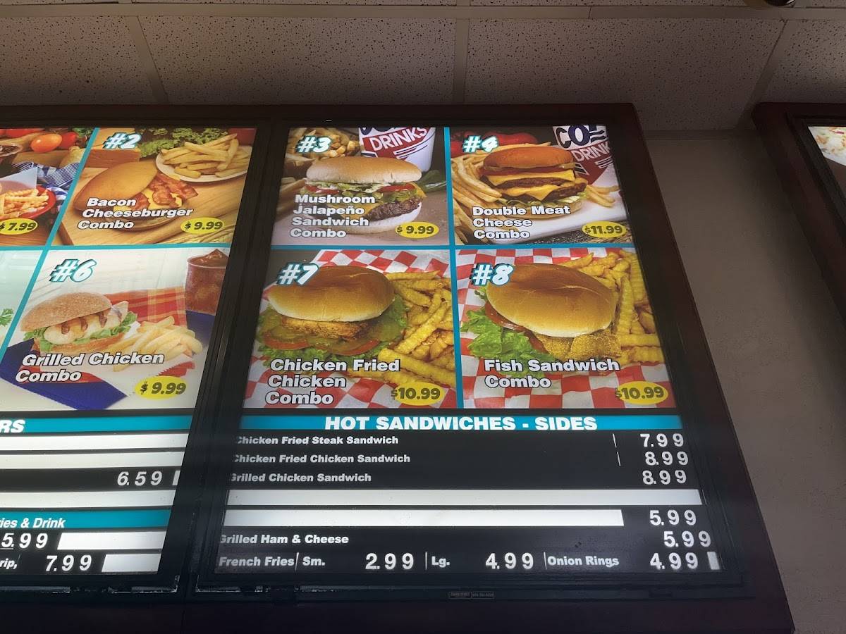 Menu at Corby's Grill pizzeria, Whitewright, Beasley Blvd