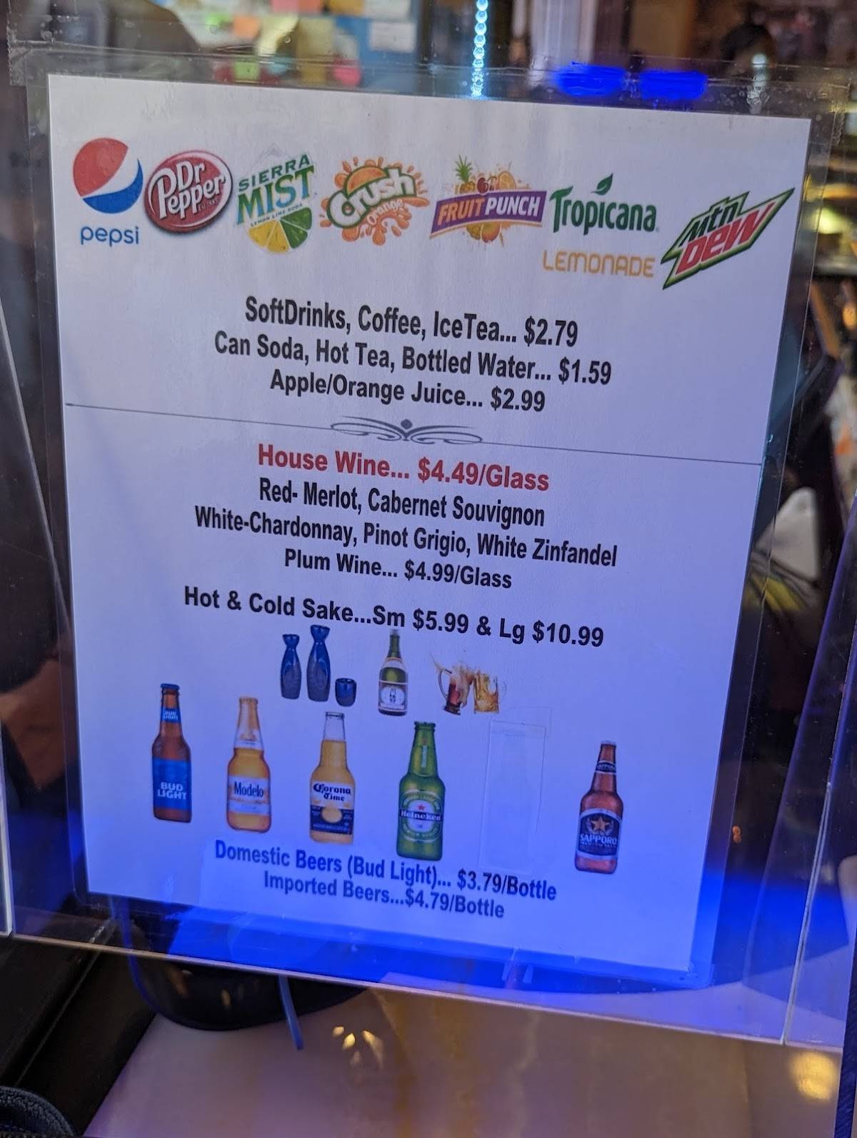 Menu at Crazy Buffet restaurant, Orlando, S Orange Blossom Trl