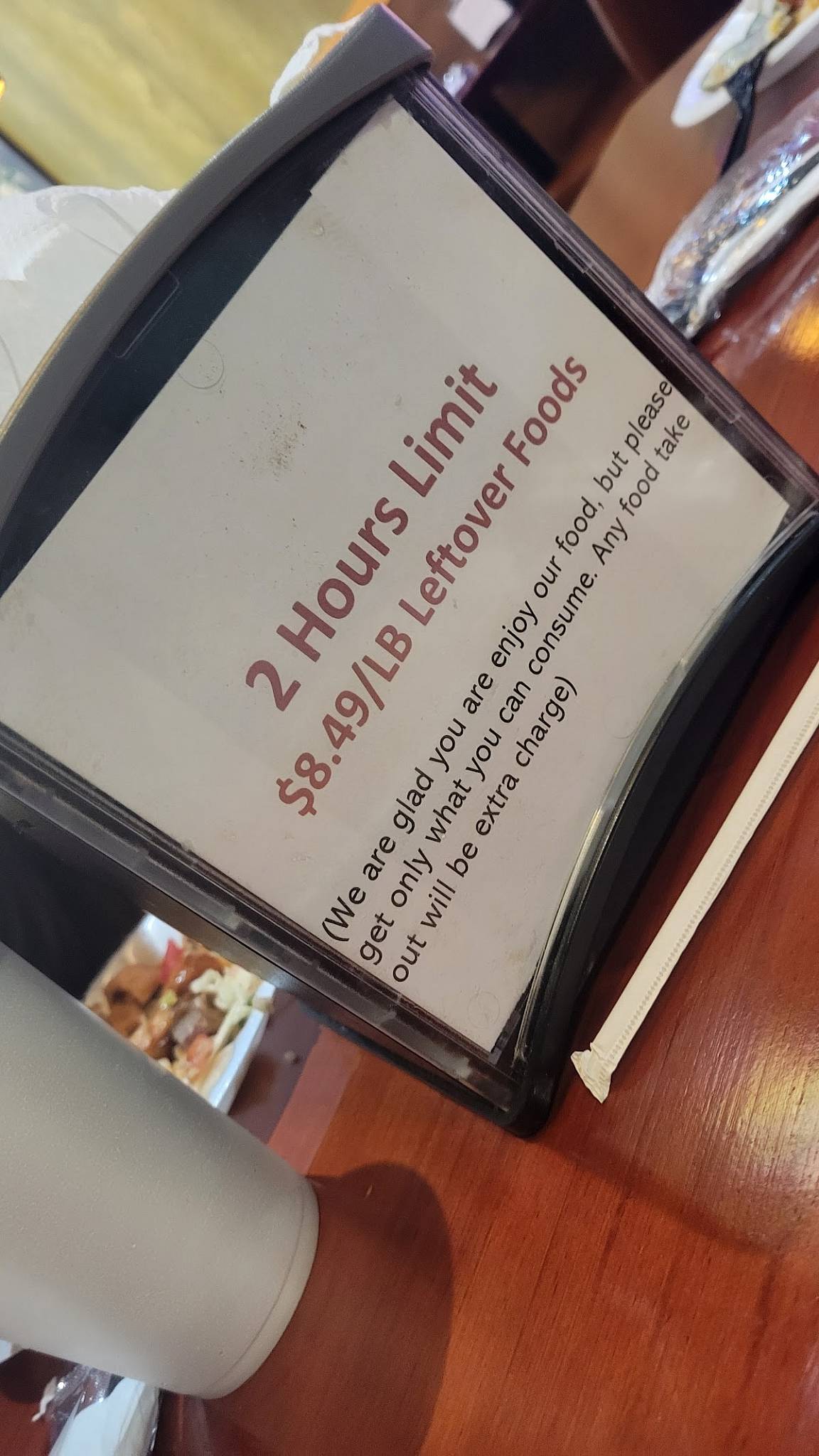Menu at Crazy Buffet restaurant, Orlando, W Colonial Dr