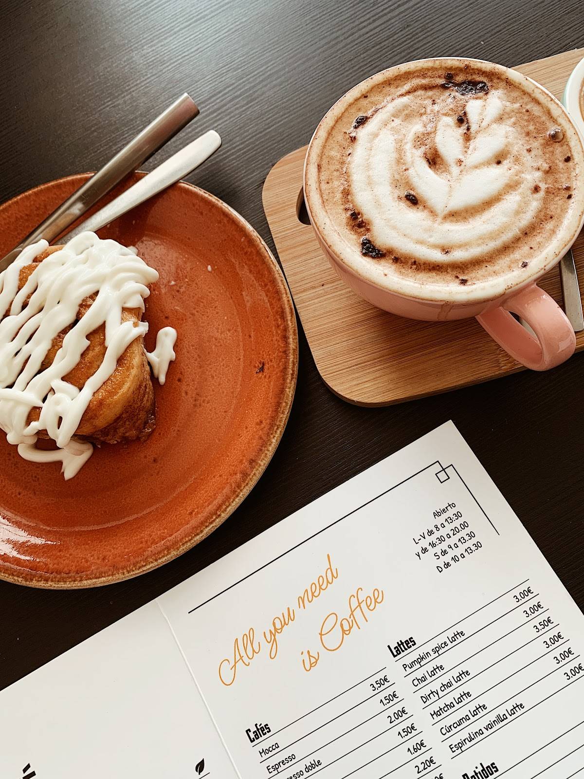 Carta de Culto Café, Pamplona