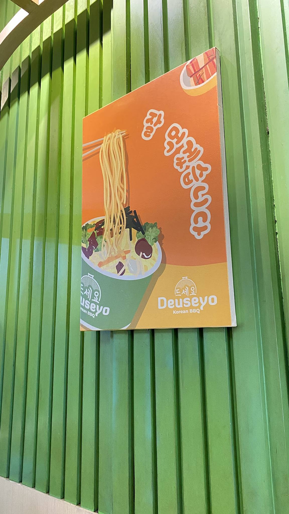 Carta de DEUSEYO KOREAN BBQ & JJIGAE - GREEN TERRACE TMII, Yakarta Oriental