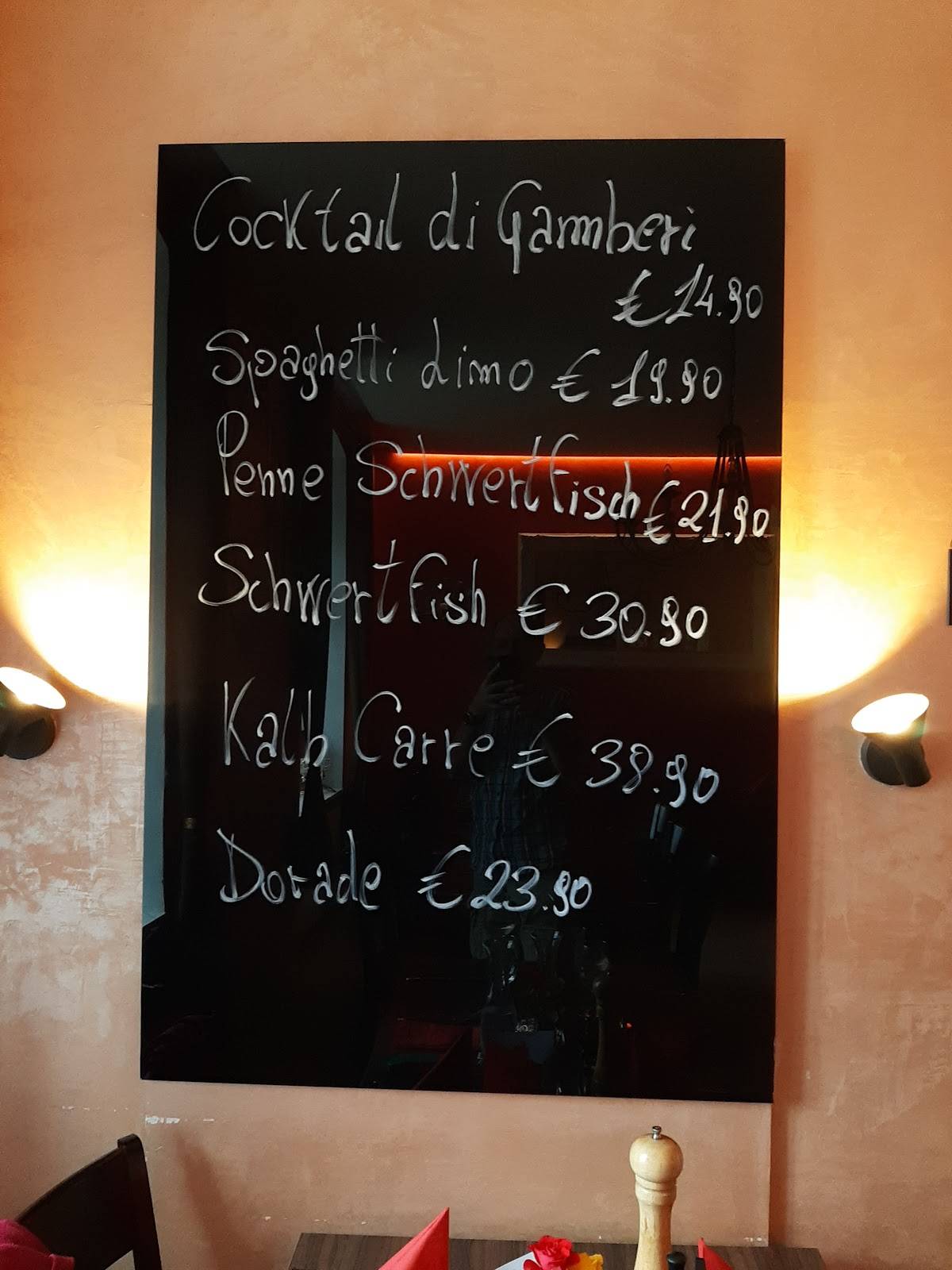 Speisekarte von Da Nino pizza, Regensburg