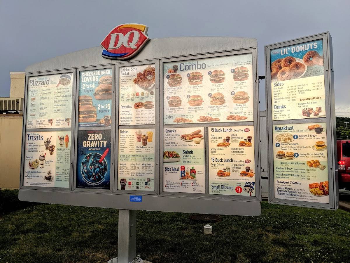 Menu at Dairy Queen Grill & Chill fast food, Altoona, Osgood Dr