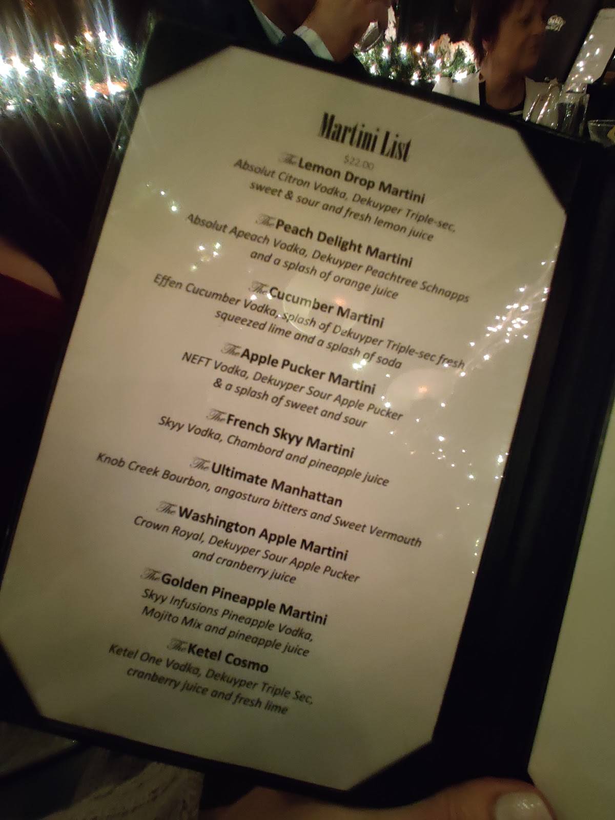 Menu at Dal Rae Restaurant, Pico Rivera