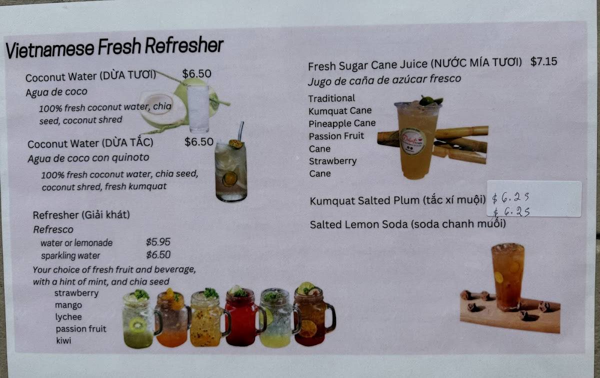 Menu at Dalat Town PHO - SANDWICH & MORE restaurant, Lakeland