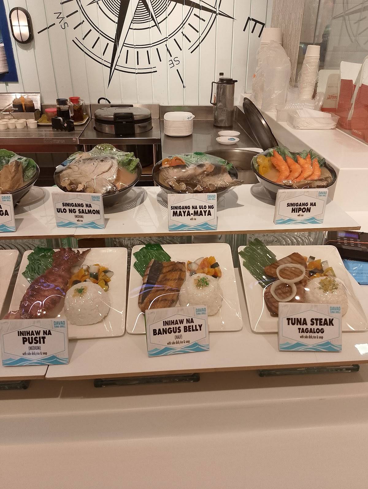 Carta del restaurante Davao Tuna Grill, Muntinlupa
