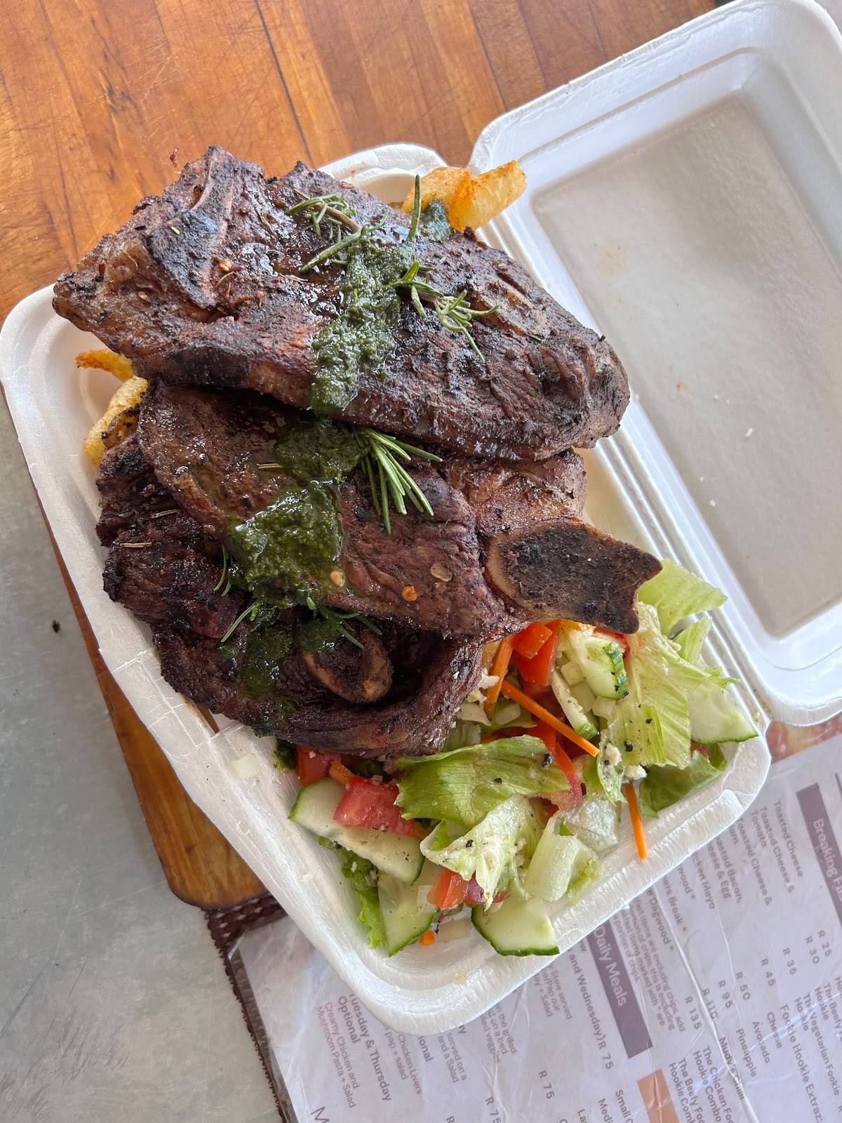 Menu at Mudy’s Eatery restaurant, Delmas