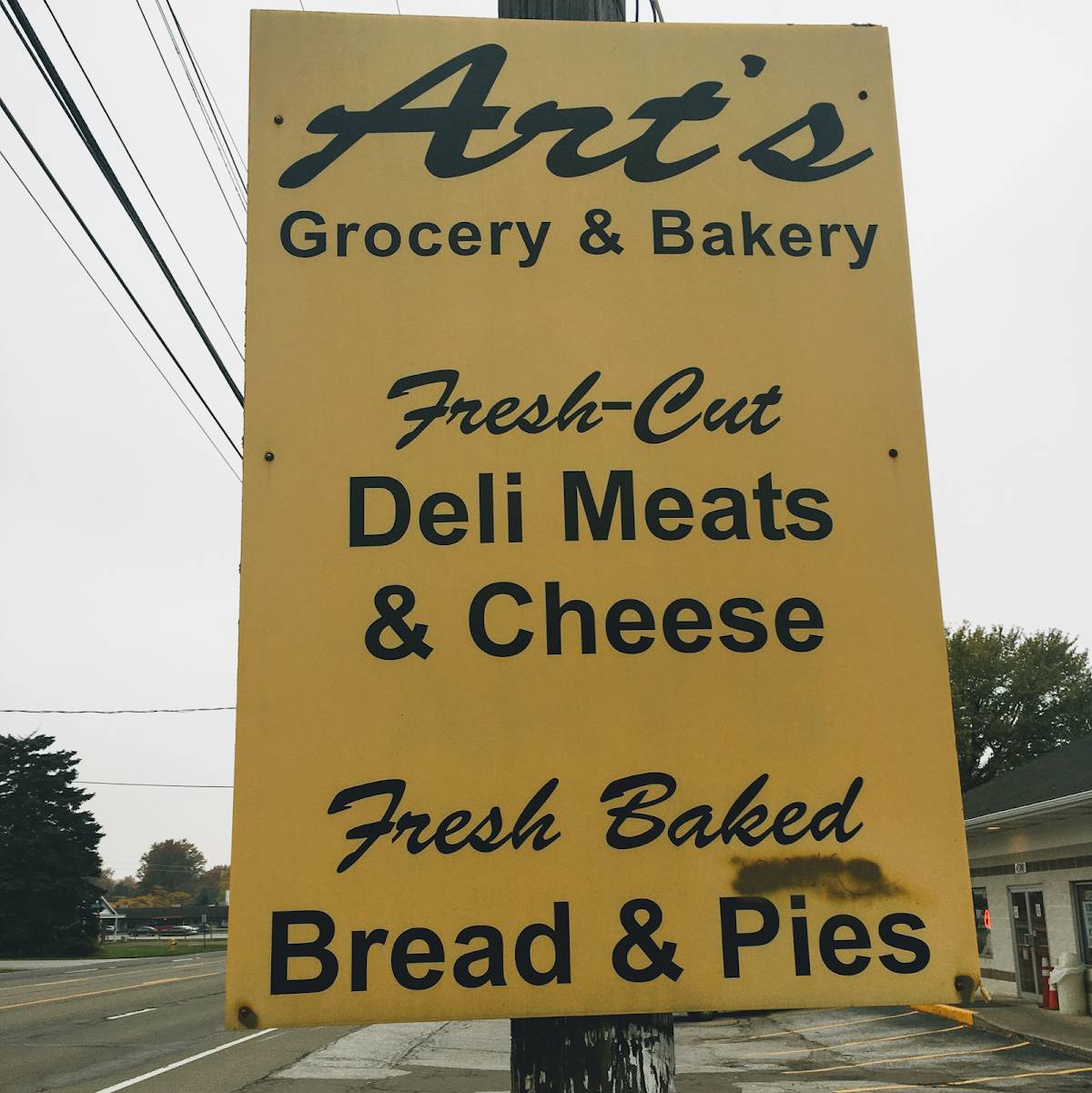 Menu at Art's Bakery, Erie, W Ridge Rd