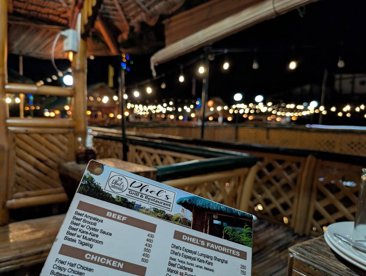 Menu at Dhel's Grill & Restaurant, Malolos