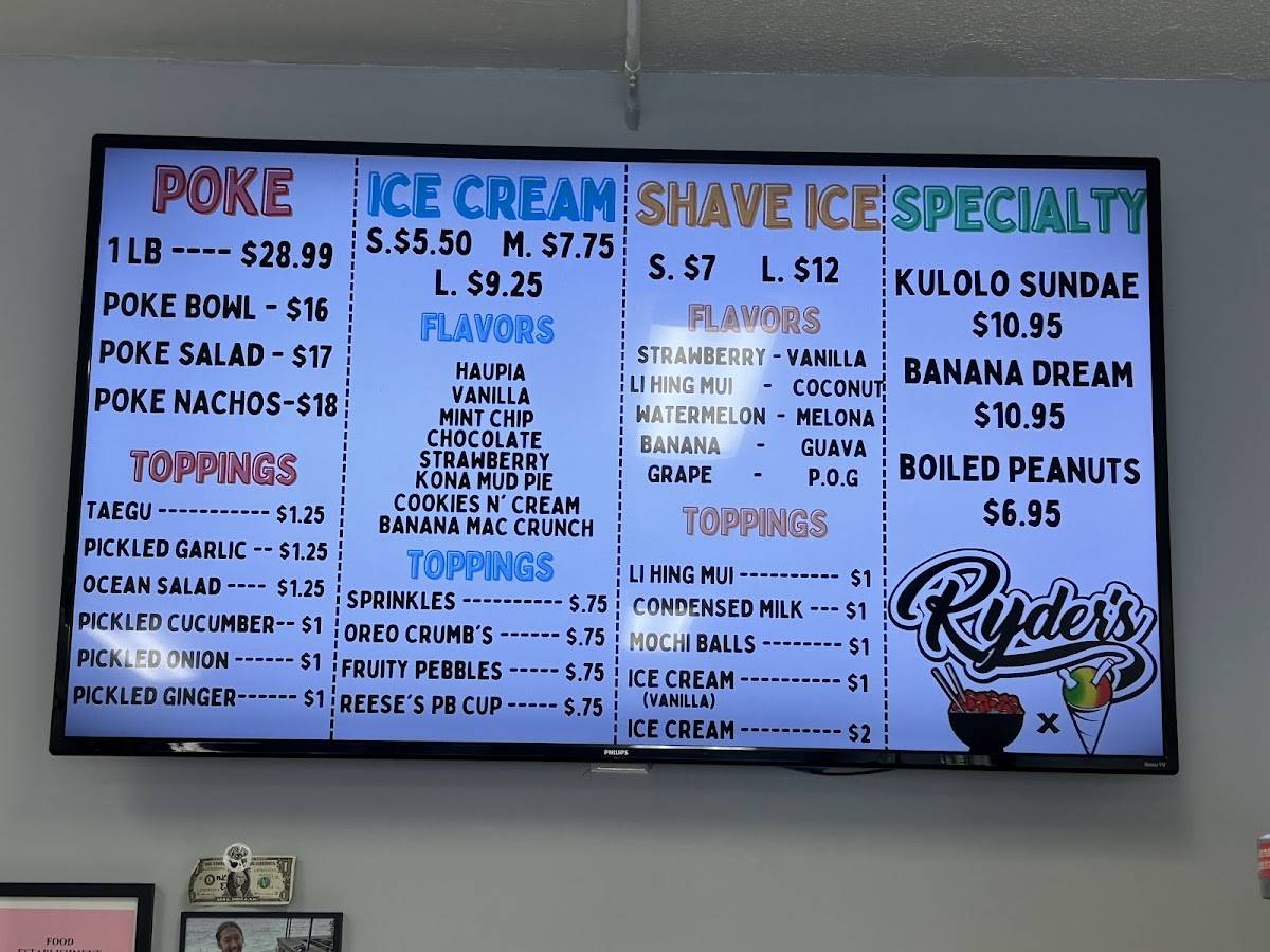 Menu at Dixie Grill BBQ & Crab Shack, Aiea, 99-016 Kamehameha Hwy