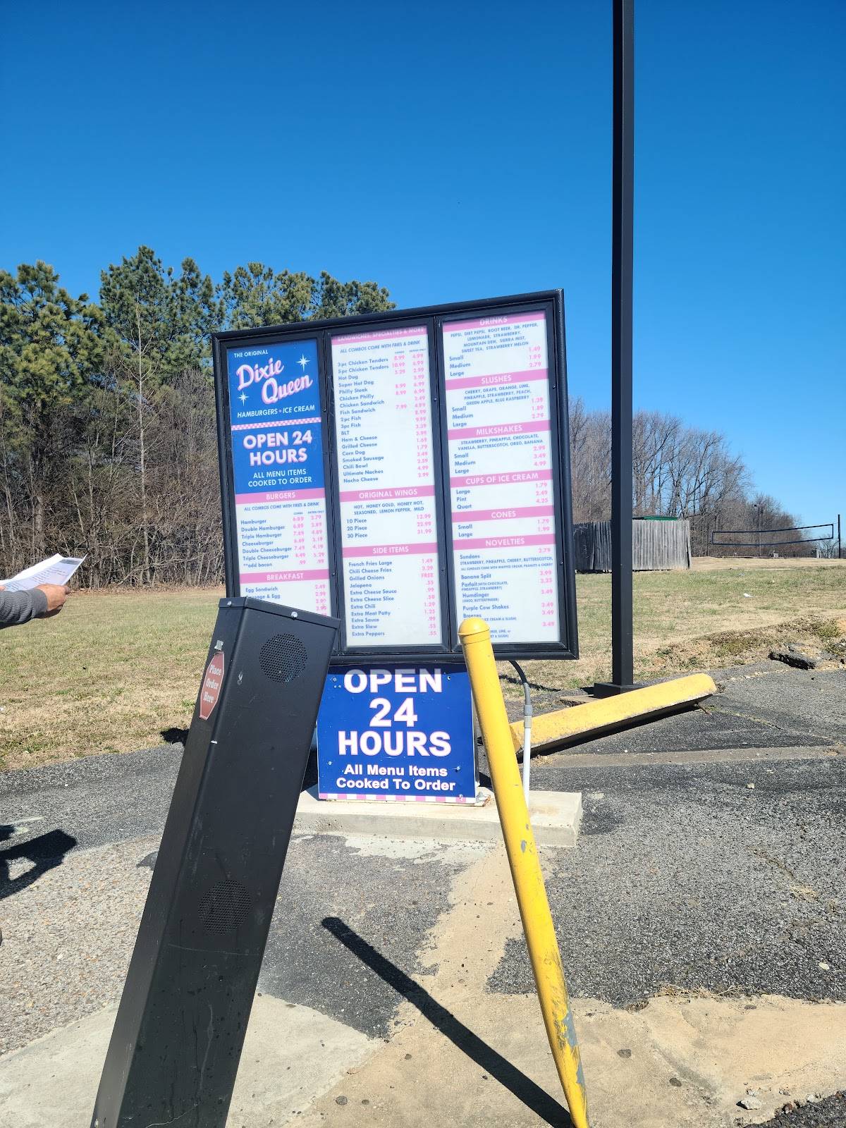 Menu at Dixie Queen fast food, Southaven, 380 Stateline Rd W