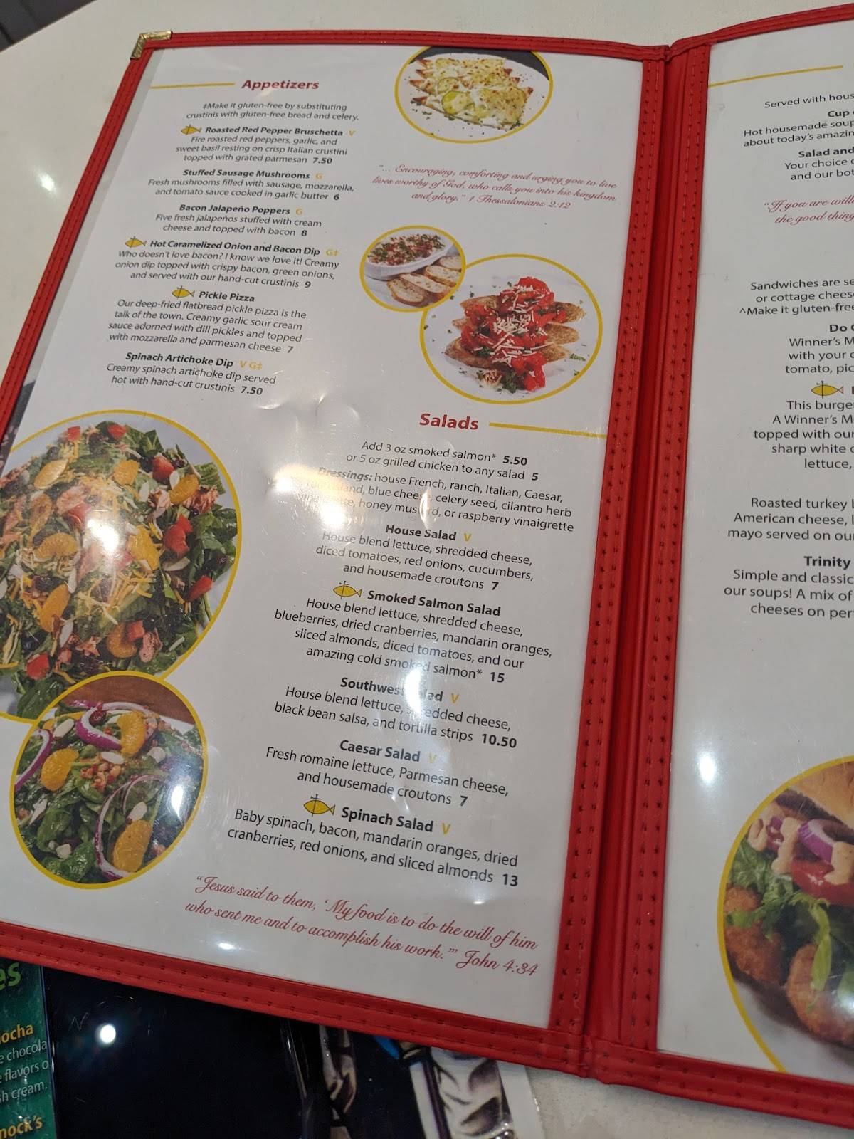 Menu at Do Good Restaurant and Ministry, Osgood, 25 Main St
