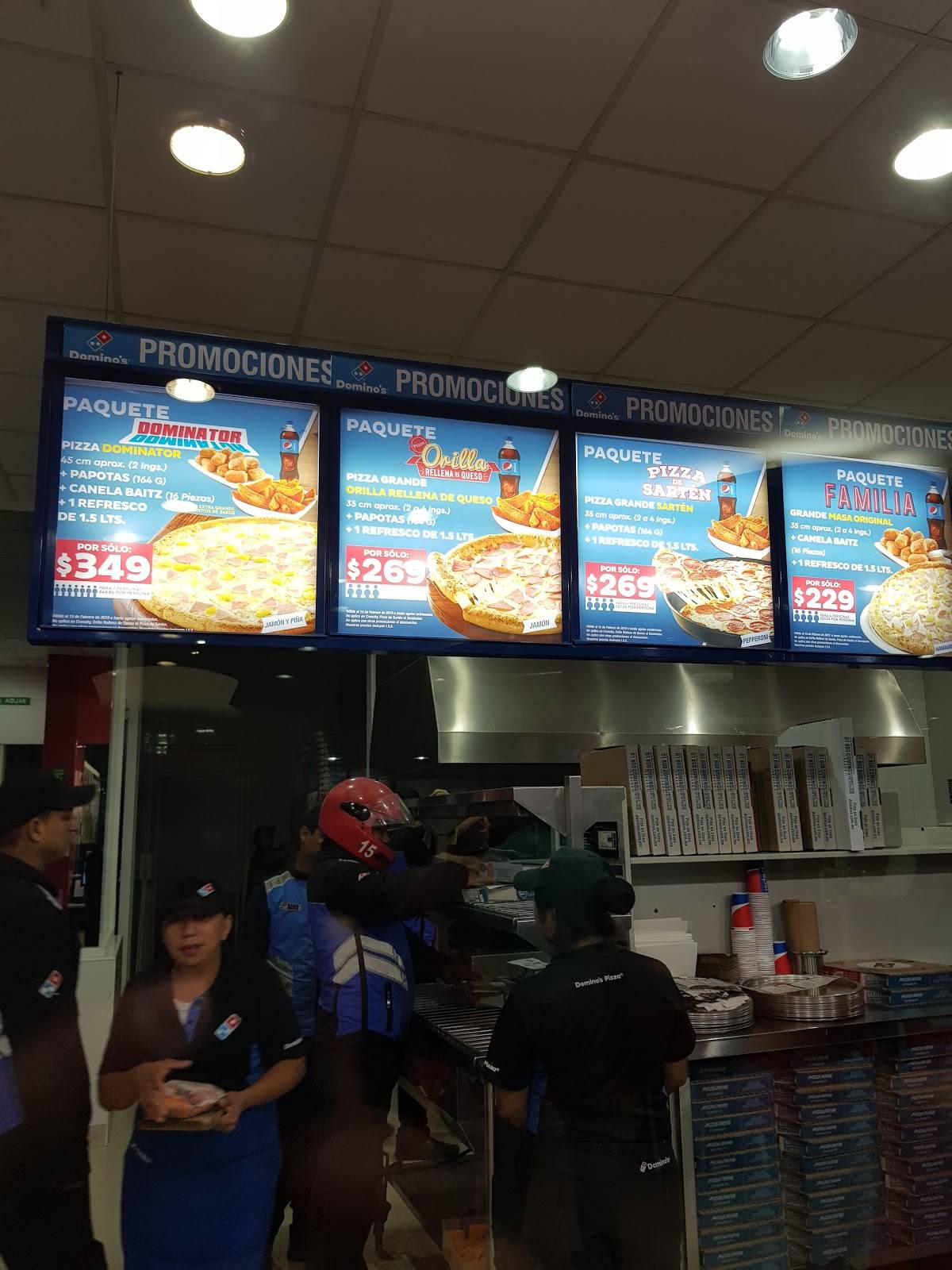 Menu at Domino's 5 De Mayo restaurant, Tuxtla Gutiérrez, Av. Central ...