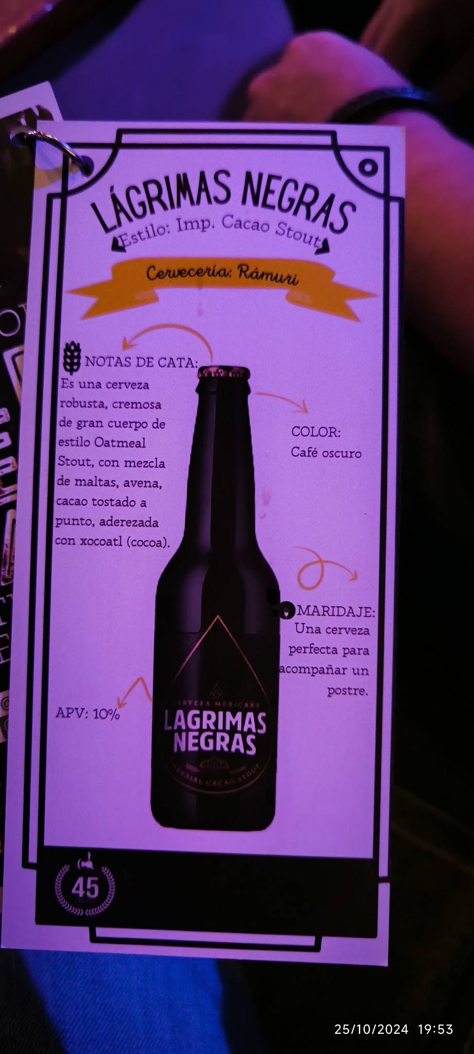 Carta de Doña Cuca Restaurante Bar, Ciudad de México