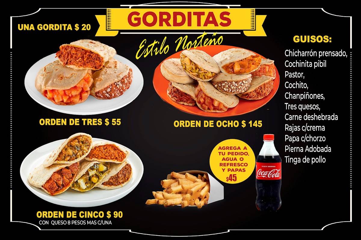Carta del restaurante Doña Rome Gorditas Y Tortas Chilangas poniente ...