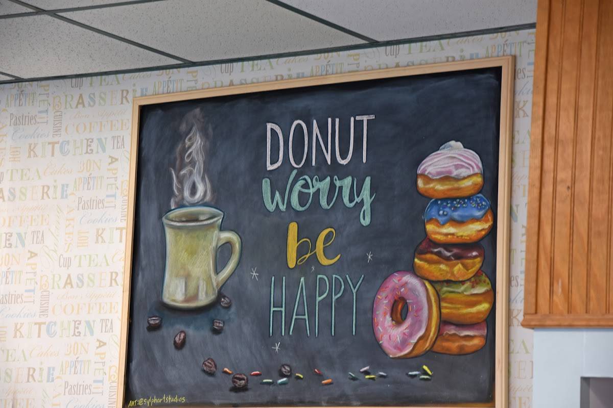 Menu at Donut Connection, Butler