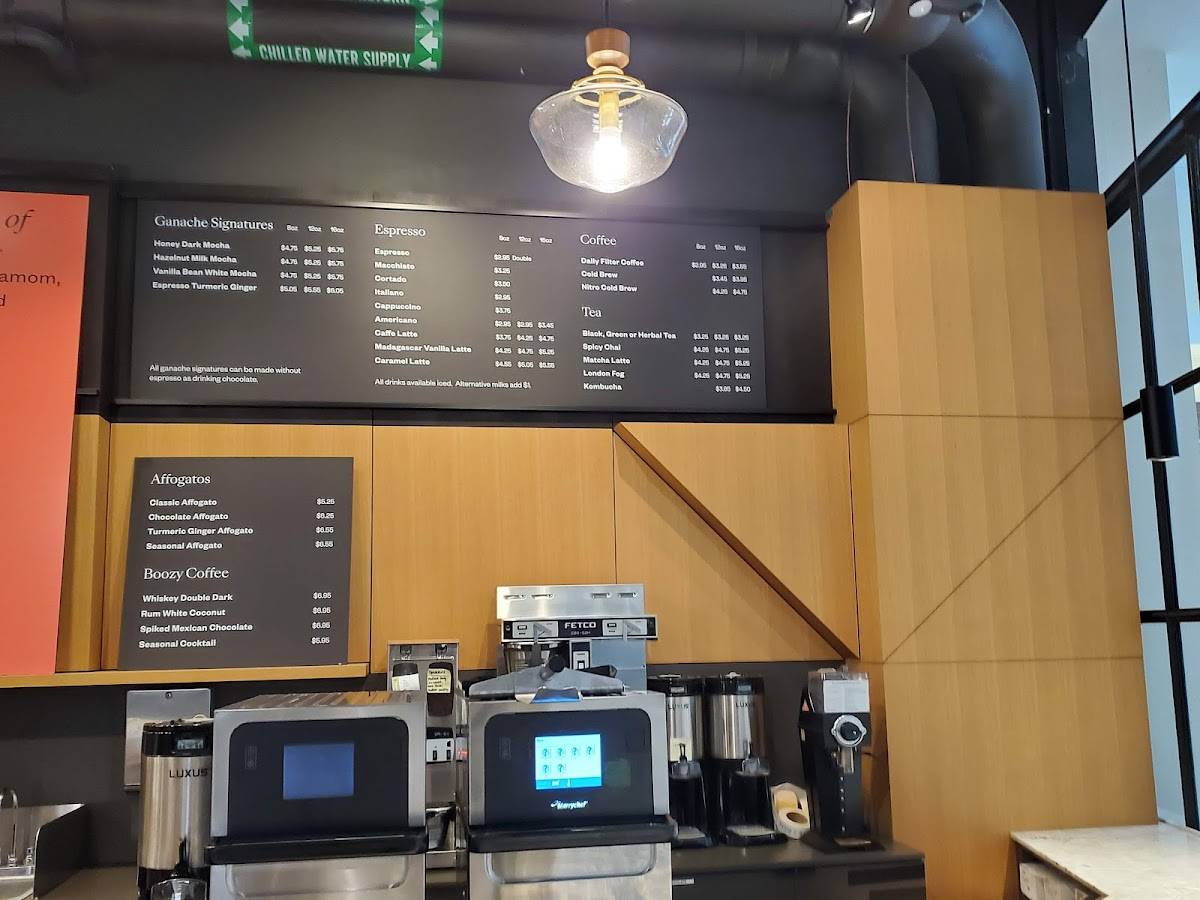 Menu at Dote Coffee Bar, Bellevue